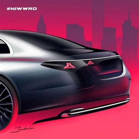 Mercedesbenz E Class Official Design Sketches By Bastianbaudy