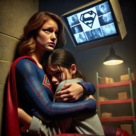 Supergirl Comforts Teenager By Writer 40 On Deviantart