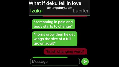 What If Deku Fell In Love With A Demon Read Description Youtube
