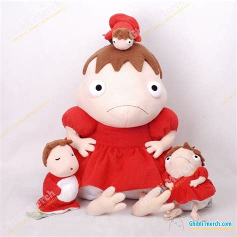 Ponyo Stuffed Animal Plush Large Doll 17 Inch Studio Ghibli Merch