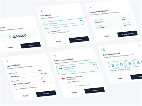 Modal Components By Ayomide Ajibade On Dribbble