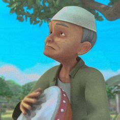 Temukan 9 Ide Atok Dalang Upin Ipin Dan Kartun Di Papan Pinterest Ini