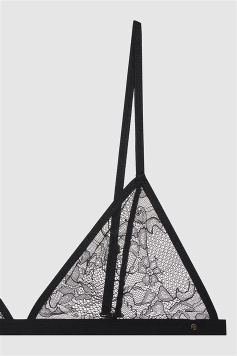 Anine Bing Eileen Bra Black