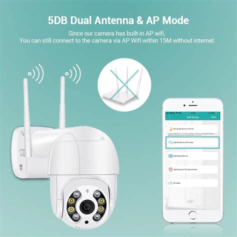 Icsee Outdoor Wifi Ip Camera Ai Human Detection Cctv Idolk