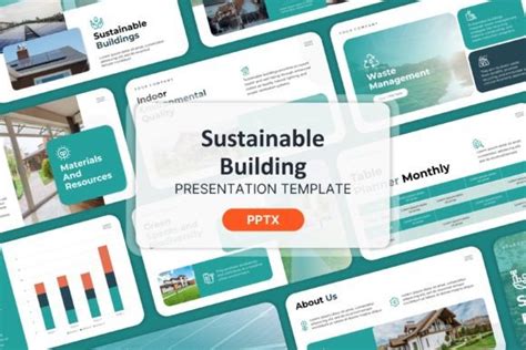 Sustainable Buildings Ppt Template Graphic By Moara · Creative Fabrica
