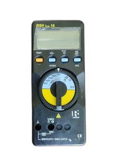 Rish Insu 10 Digital Multimeter 4 Digit At ₹ 5900 Piece In Coimbatore