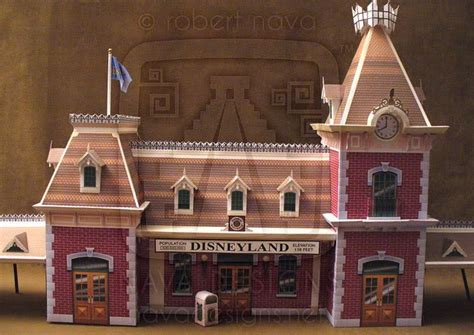 Monas 3d Paper Modeling Disney