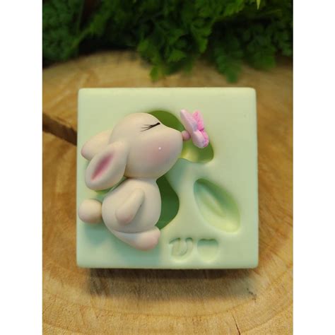 Molde De Silicone Coelho Fofoleti Shopee Brasil
