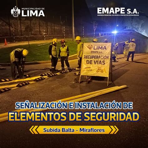 Municipalidaddelima Emape Emape24x7 Emape Empresa Municipal De Apoyo A Proyectos