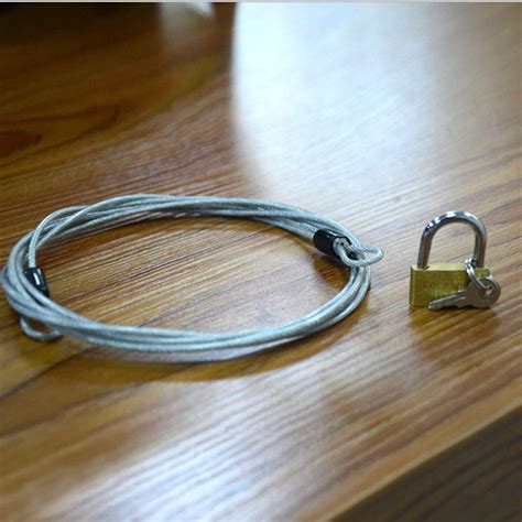 Anti Theft Weatherproof Straight Security Cable Lo Vicedeal