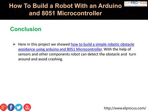 How To Build A Robot With An Arduino And 8051 Microcontroller Ppt