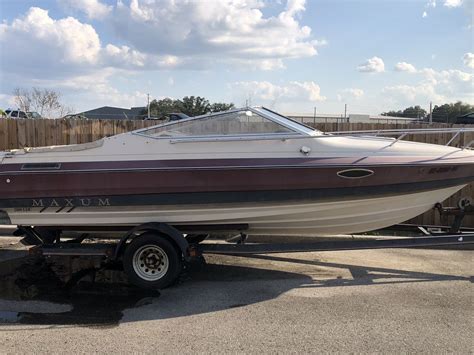 1991 Maxum 120 Hp 20ft Boat For Sale In Kissimmee Fl Offerup