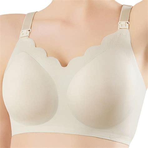 Huhudde Nursings Bra Maternity Nursings Bra Low Cut Breastfeeding Bras