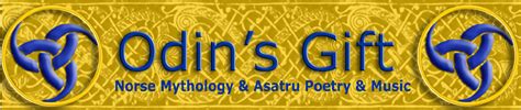 Odins T Norse And Asatru Poetry And Songs