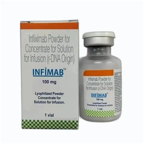 100mg Infliximab Injection At ₹ 10300vial Infliximab Injection In Nagpur Id 25994852388