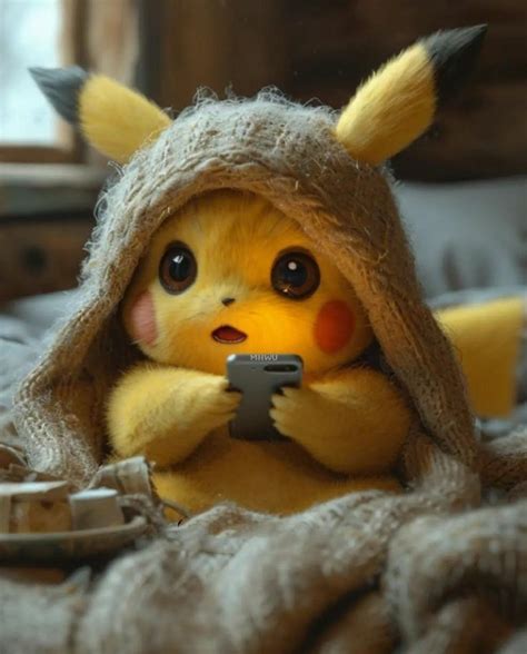 Pikachu Cute Animals Cute Bunny Cartoon Pikachu