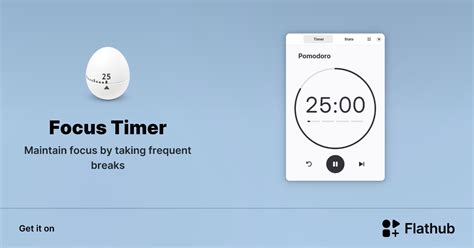 Install Focus Timer On Linux Flathub