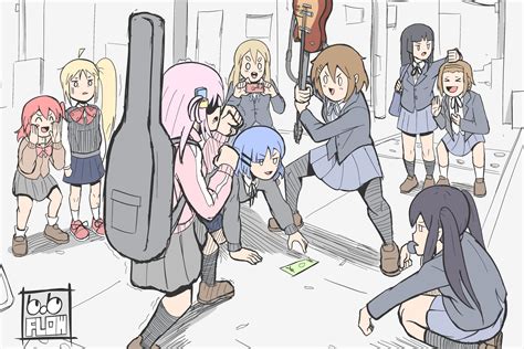 Gotoh Hitori Akiyama Mio Nakano Azusa Hirasawa Yui Tainaka Ritsu