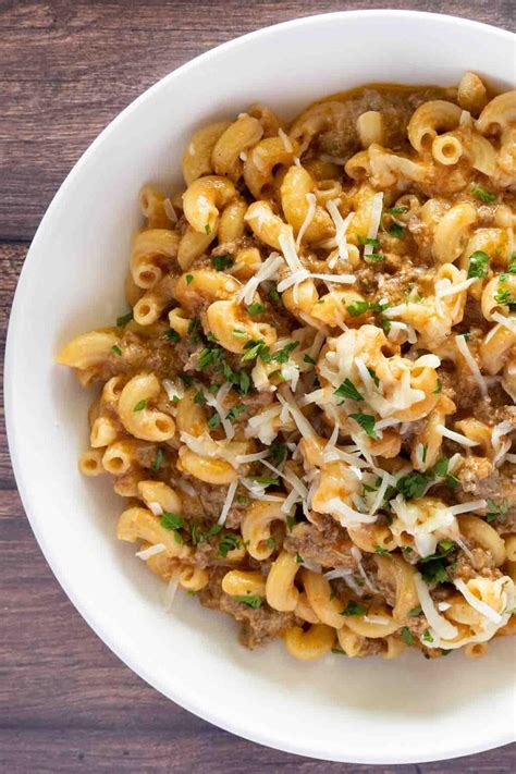 Homemade Beefaroni Recipe Ask Chef Dennis