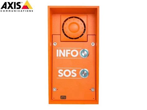 Axis Communications 2n Ip Safety Intercom Station Orange Online At Best Price In Singapore