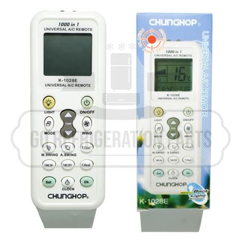 Jual Remote Ac Multi Chunghop K 1028 Jakarta Barat Go Refrigeration