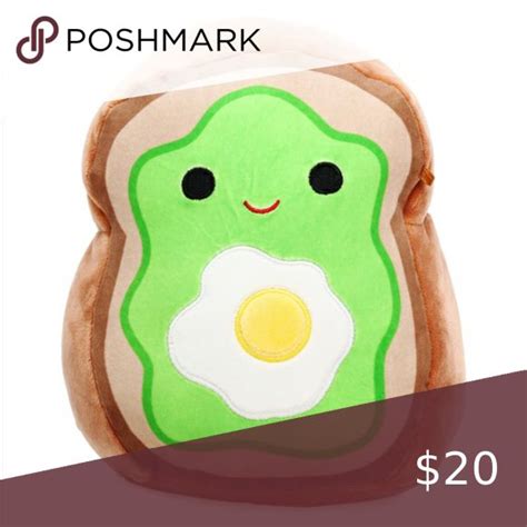 8” Sinclair The Avocado Toast W Egg Squishmallow