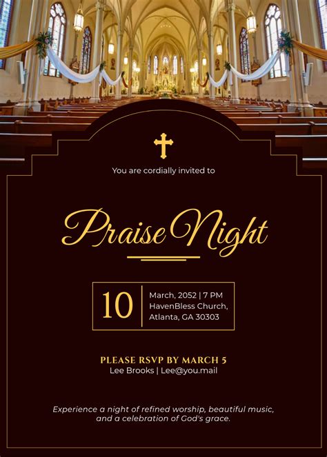 Free Good Friday Invitation Template To Edit Online