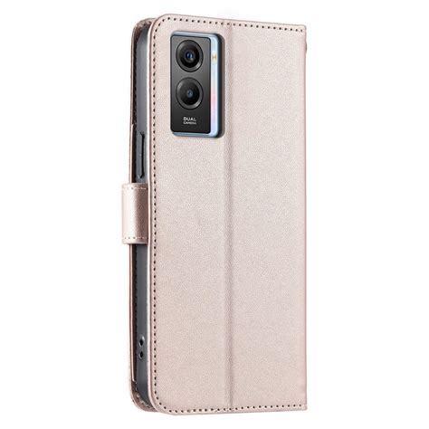 For Vivo Y55s 2023 5g Y75 5g Ring Buckle Rhombic Leather Phone Case