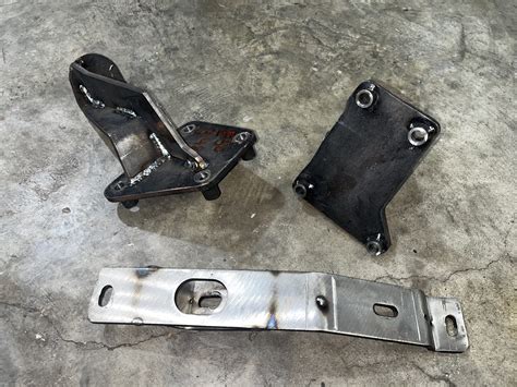 Bmw E30 B46 B48 4cyl Engine Brackets Mounts Bolt On Kit Garageaholic