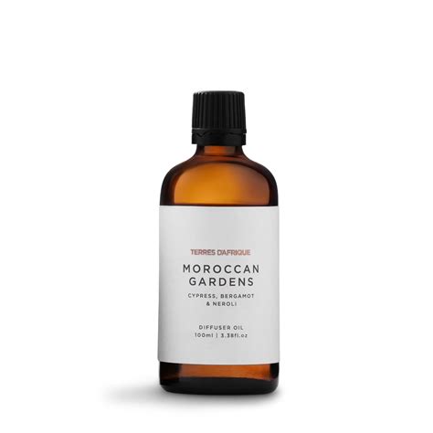 Moroccan Gardens Diffuser Refill With Cypress Bergamot Neroli