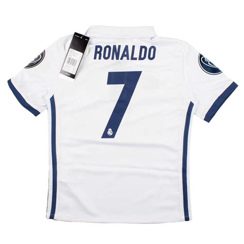 Ronaldo Real Madrid 2017 Kit 2017 18 Real Madrid Home Shirt Authentic