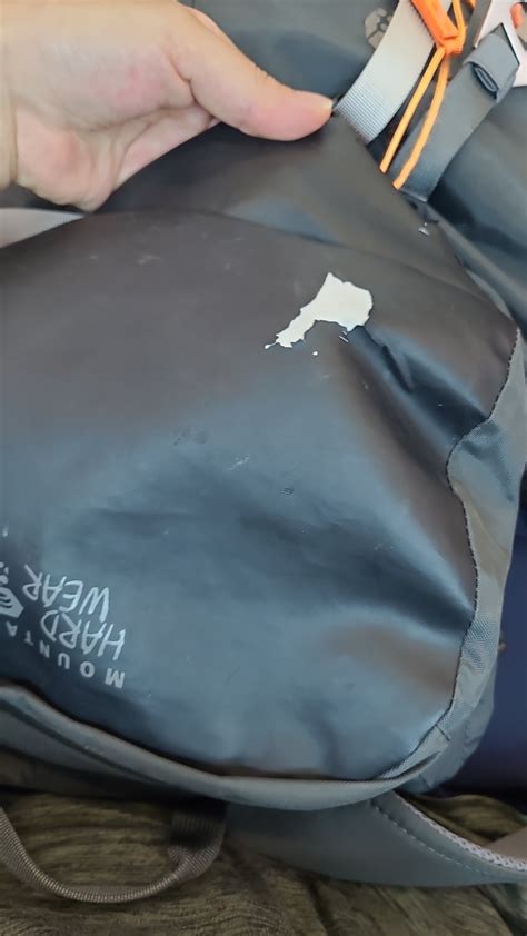 How To Repair Peeling Waterproof Bag Coating R Hikinggear