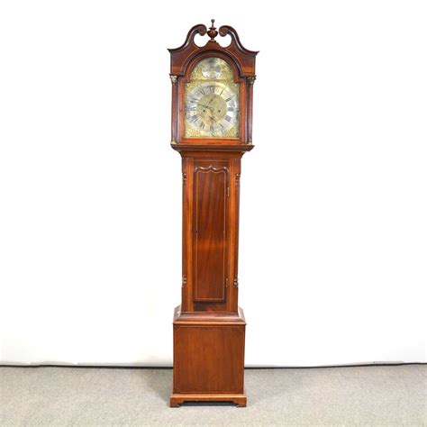 Lot 378 George Dobbie Falkirk Mahogany Longcase