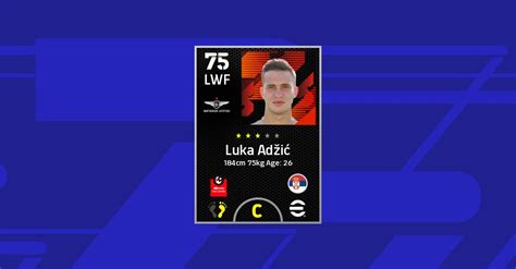 Statistiques De Luka Adzic No Efootball