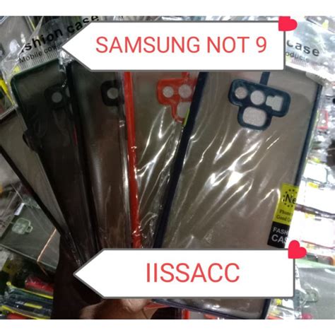 Jual Cesing Selicon Aero Samsung Note 9 Pelingdung Belakng Hp Camera