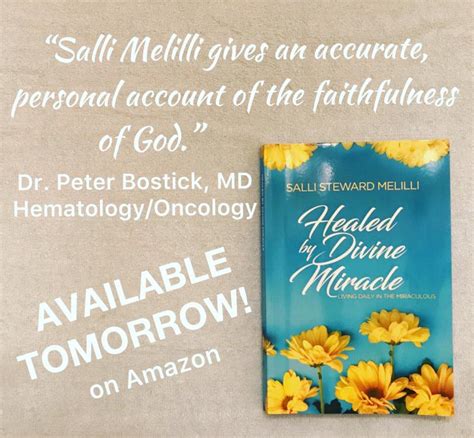 Salli Melilli On Linkedin Divinemiracle Healedofcancer