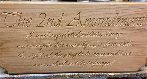 Second Amendment Wall Art Etsy