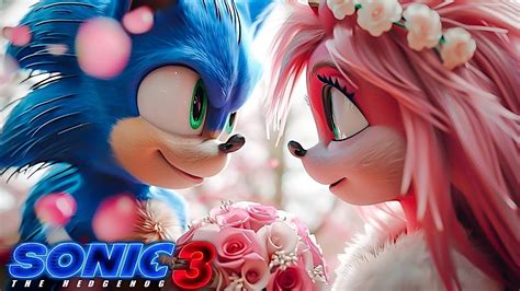 Sonic And Amy Get Married In Sonic 3 Youtube
