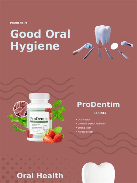 Prodentim Benefits For Oral Health Pdf