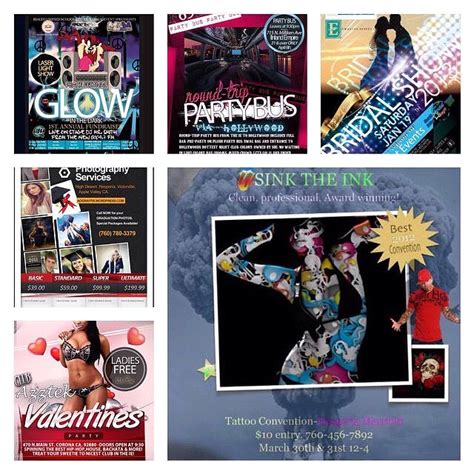 Custom Flyer Web Graphics Vaping Graphic Designer