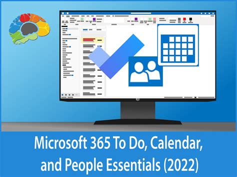 Microsoft 365 To Do Calendar And People Essentials Ats Elearning