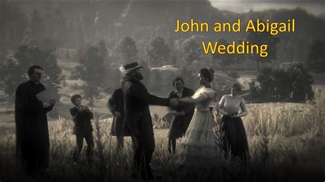 Red Dead Redemption 2 John And Abigail Wedding Youtube