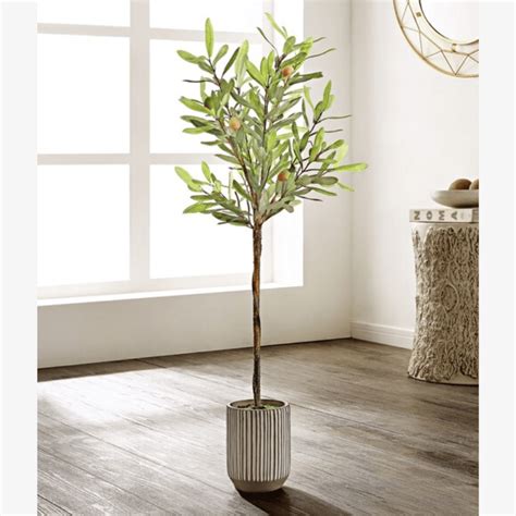 Olivo Artificial En Maceta Tu Diseño Decoración