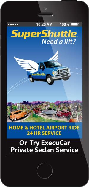 Supershuttle Lança Aplicativo Que Facilita Reservas De Carros