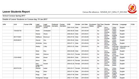 How To View School Census Reports Bromcom Documentation Centre