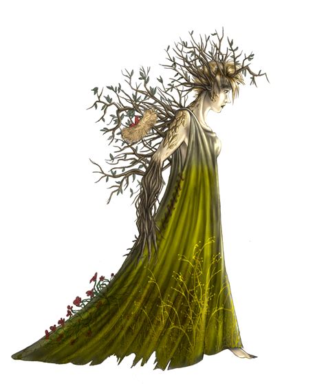 Tree Nymph By Zornsama On Deviantart