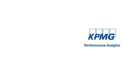 Kpmg Performance Insights Enhanced With Ai To Provide Predictive Analytics