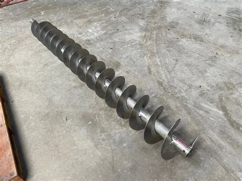 Standard Pitch Stainless Steel Screw Auger 45 In X 86 In