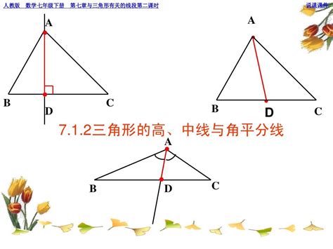 比赛课件 三角形的高、中线与角平分线定2 Word文档在线阅读与下载 无忧文档