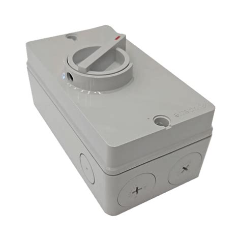 Weatherproof Isolator 1 Pole 40a Eltech